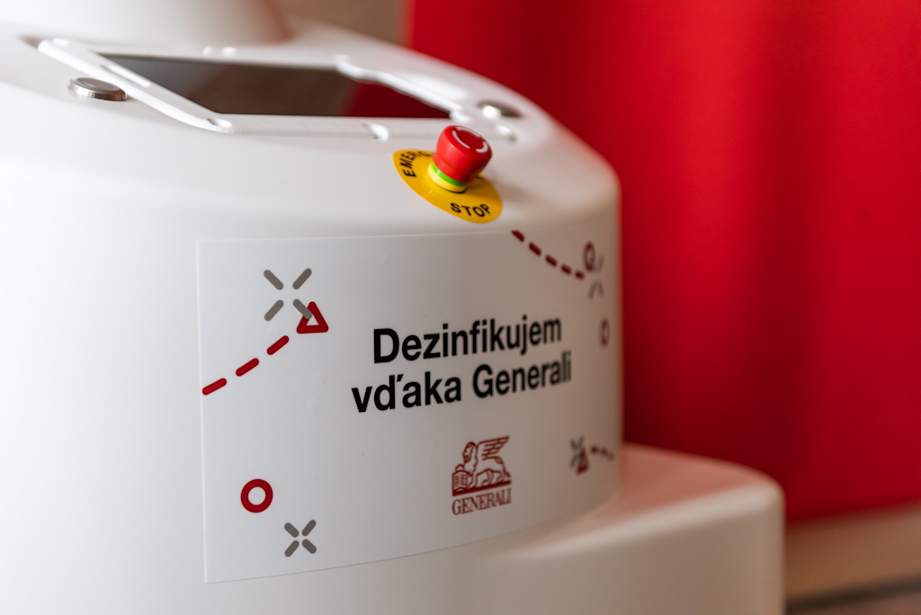 Generali Slovakia donated state-of-the-art UVD germicidal robots to ...